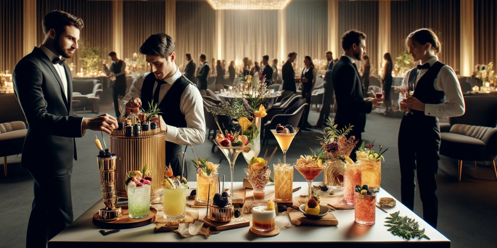 Catering de cócteles - Impresionar en eventos empresariales